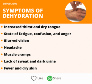 What are the symptoms of dehydration? | WOW Parenting